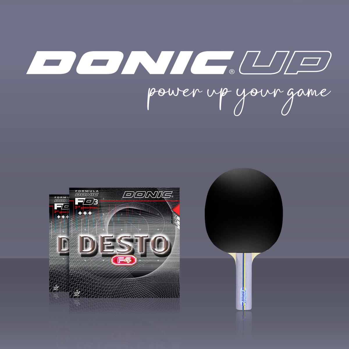 Bundle DONIC WALDNER OFFENSIVE mit Desto Belägen